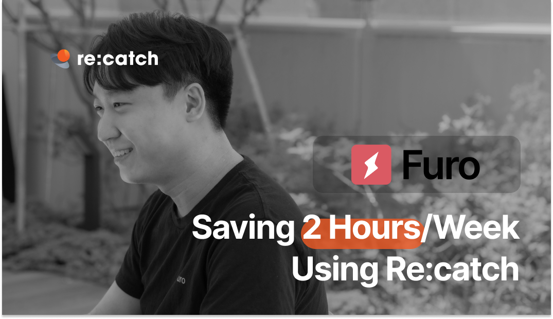 Furo Reduced Time Scheduling Meetings By 2 Hours Using Re:catch — And Here’s How - Re:catch Blog